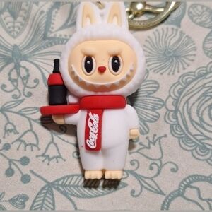 Coca Cola | Other | Labubu Cocacola Keychain | Poshmark